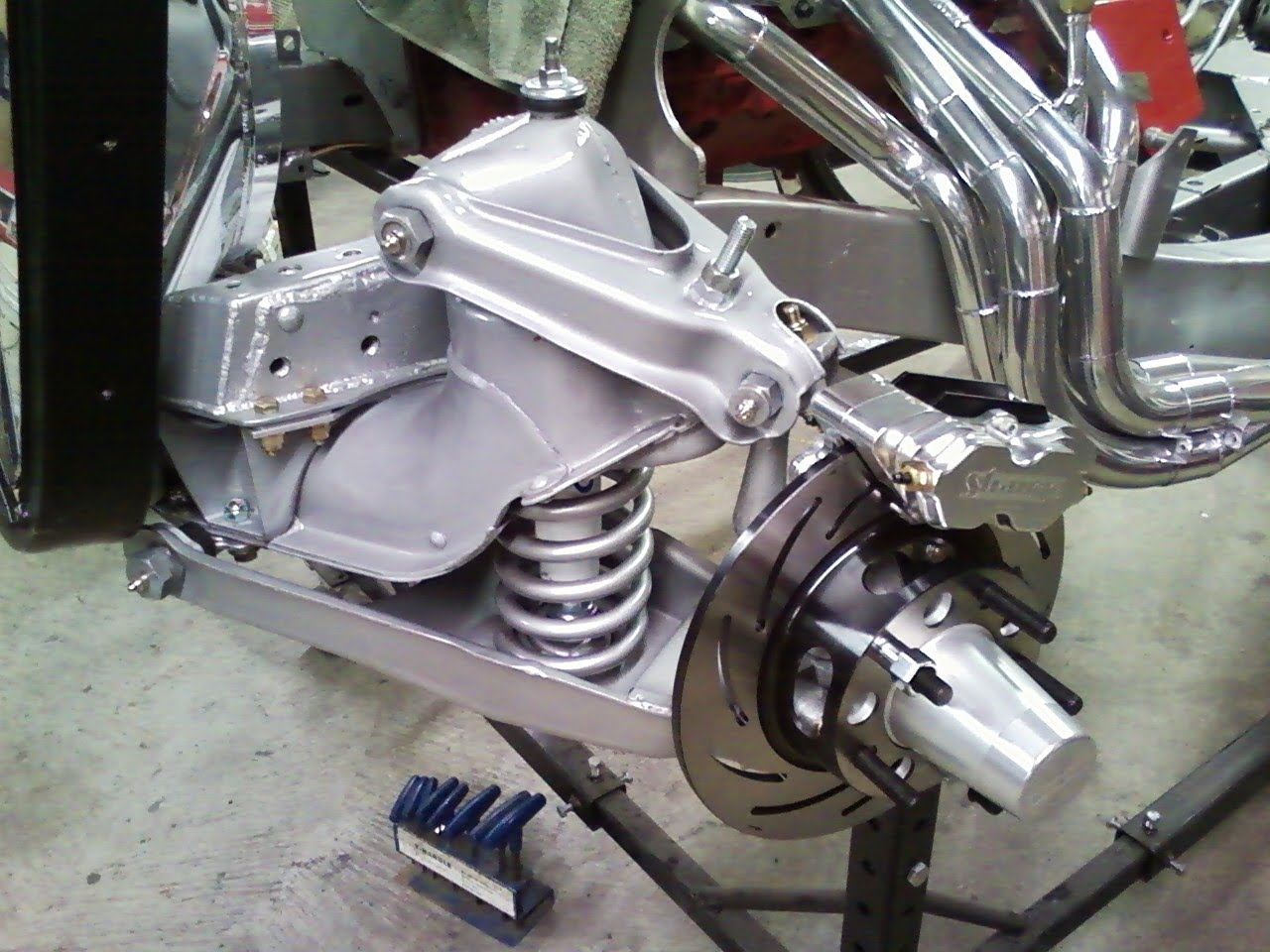 Mahaffey Motorsports: 60 Corvette update (front suspension)